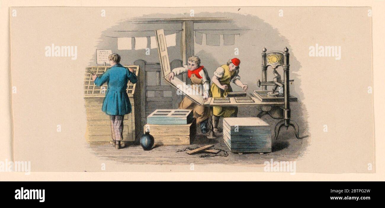 Archival printing press hi-res stock photography and images - Alamy