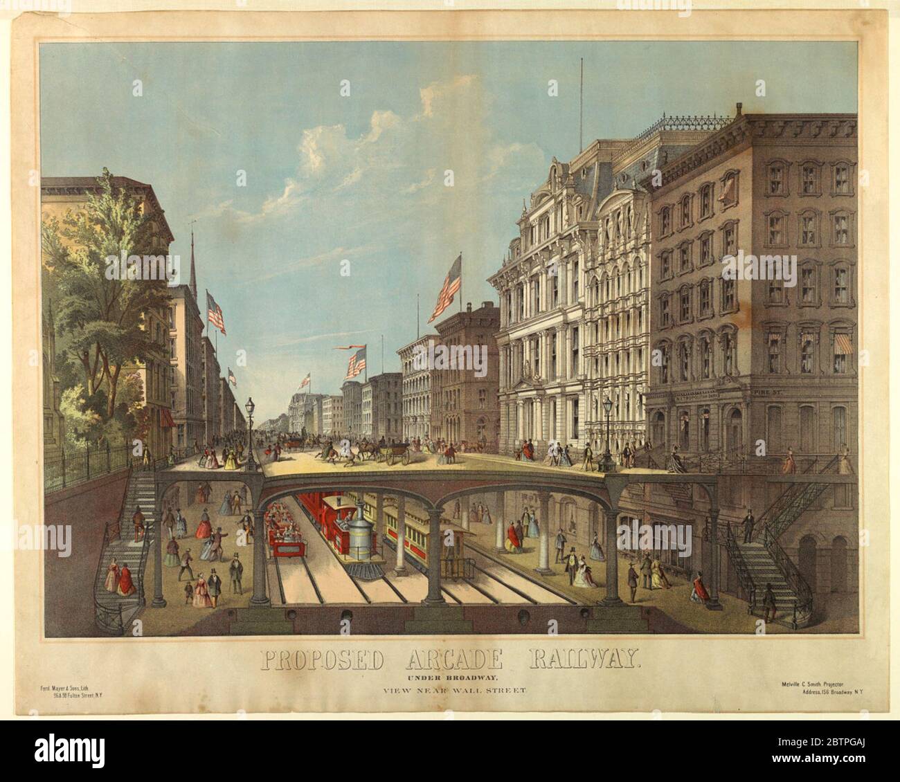 Proposed arcade railway hi-res stock photography and images - Alamy