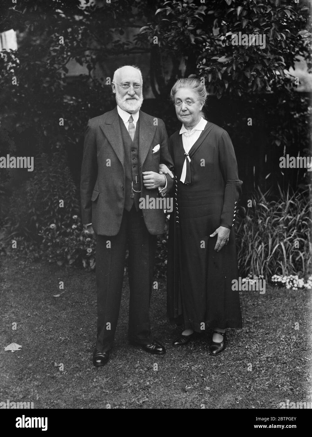 Mr and Mrs Loosley . 1936 Stock Photo - Alamy