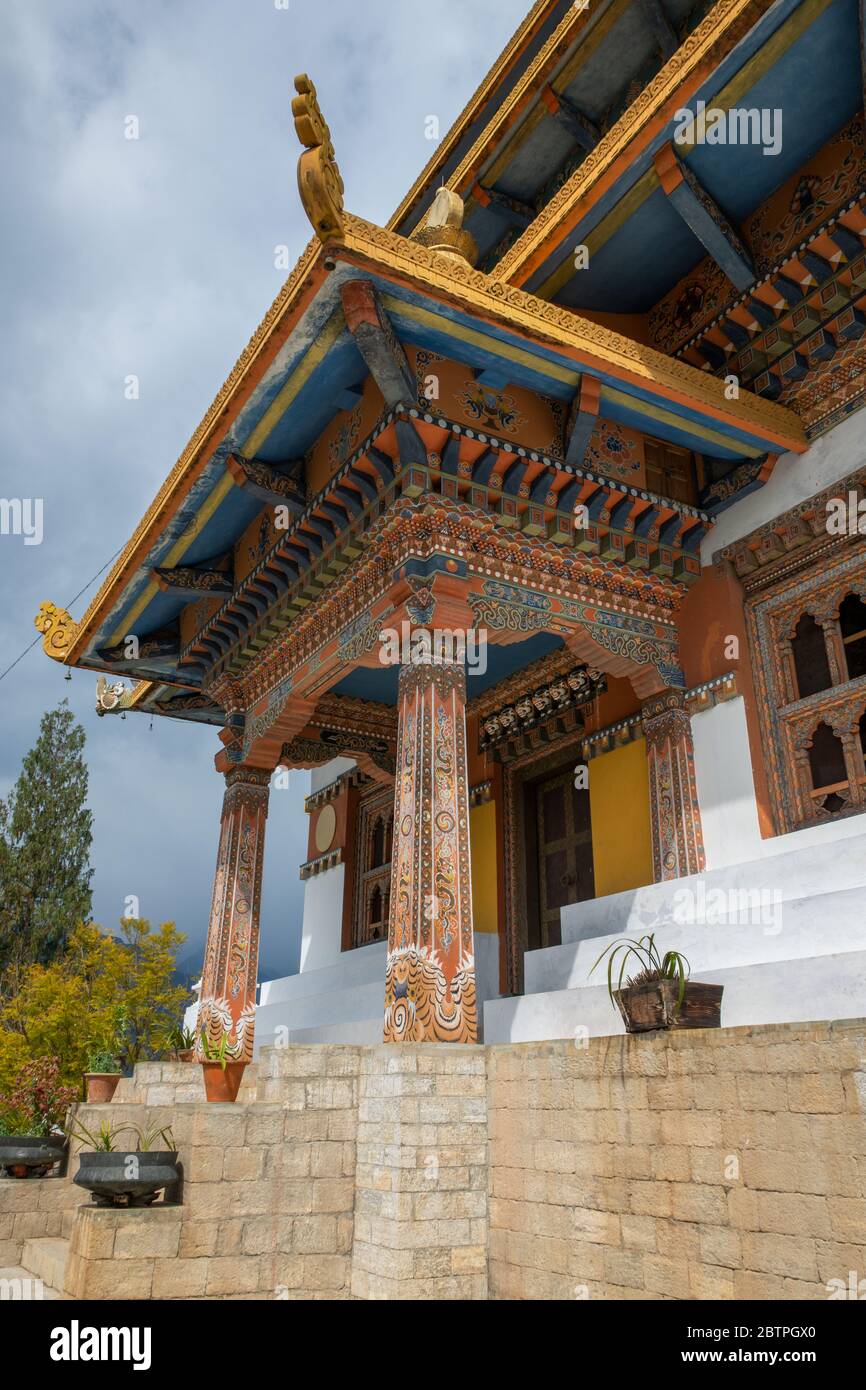Bhutan, Punakha district, Yepaisa Village. Khamsum Yulley Namgyal ...