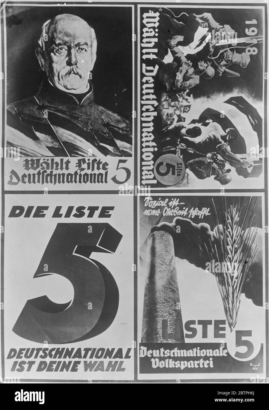 Posters election Black and White Stock Photos & Images - Alamy