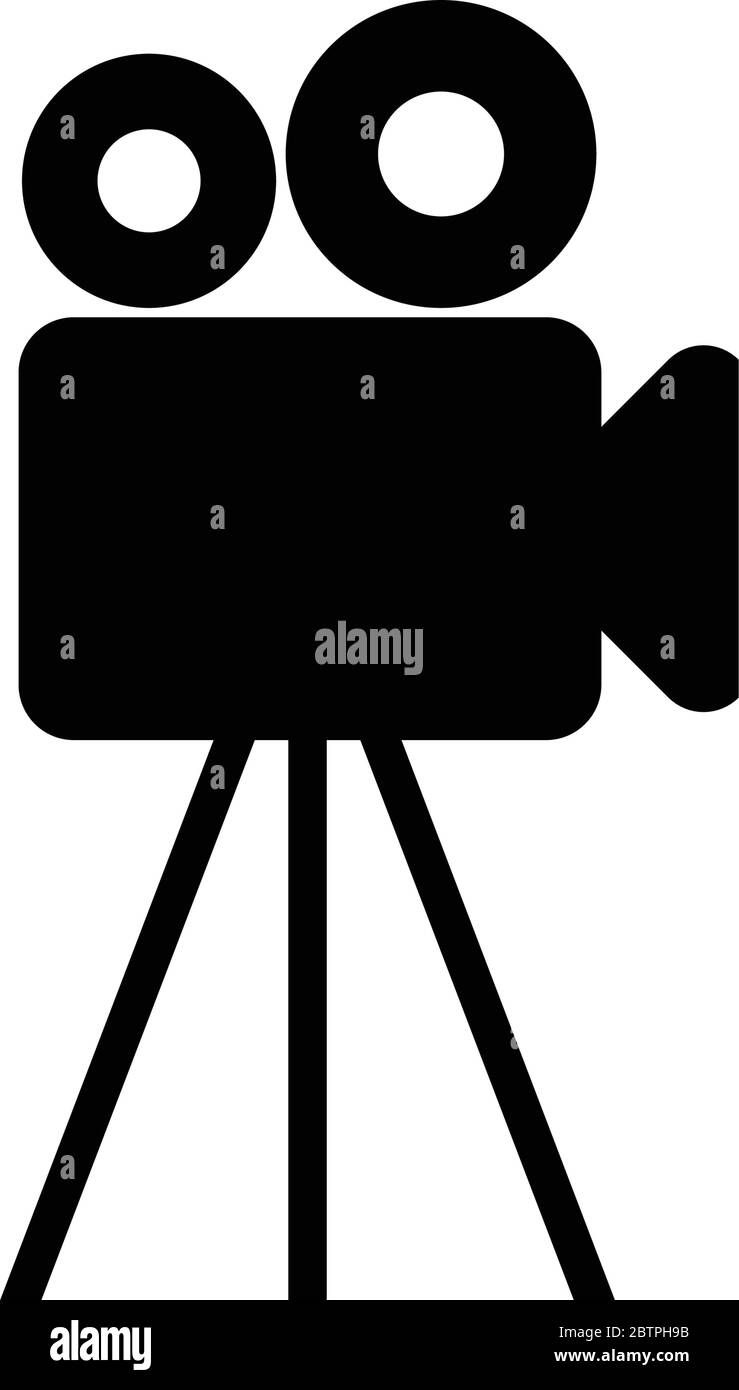 Broadcasting camera Black and White Stock Photos & Images - Alamy