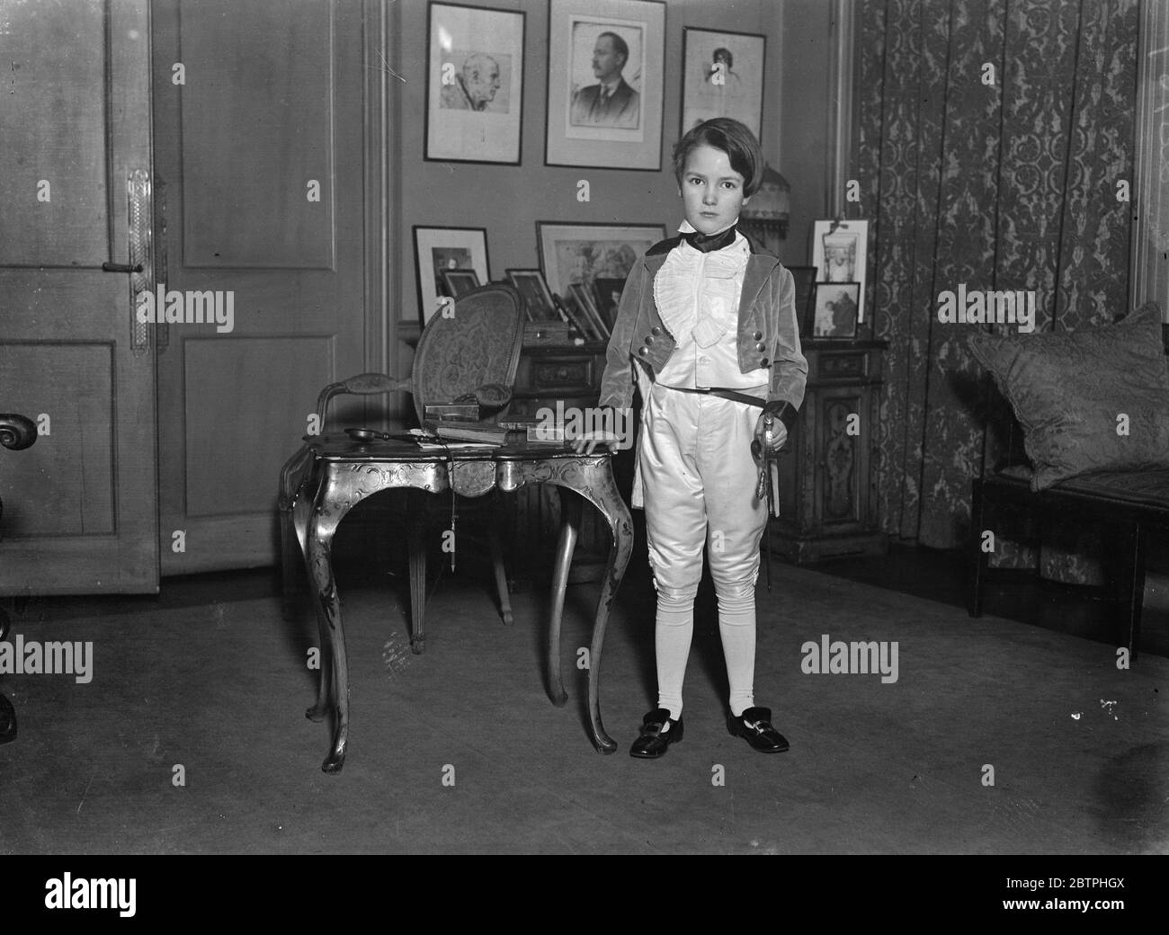 England 's youngest Earl . Exclusive pictures taken in his London home ...