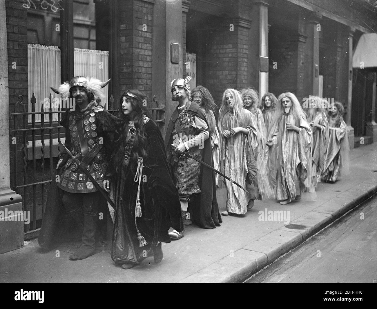 Fortescue House Dramatic Society . 5 September 1932 Stock Photo - Alamy