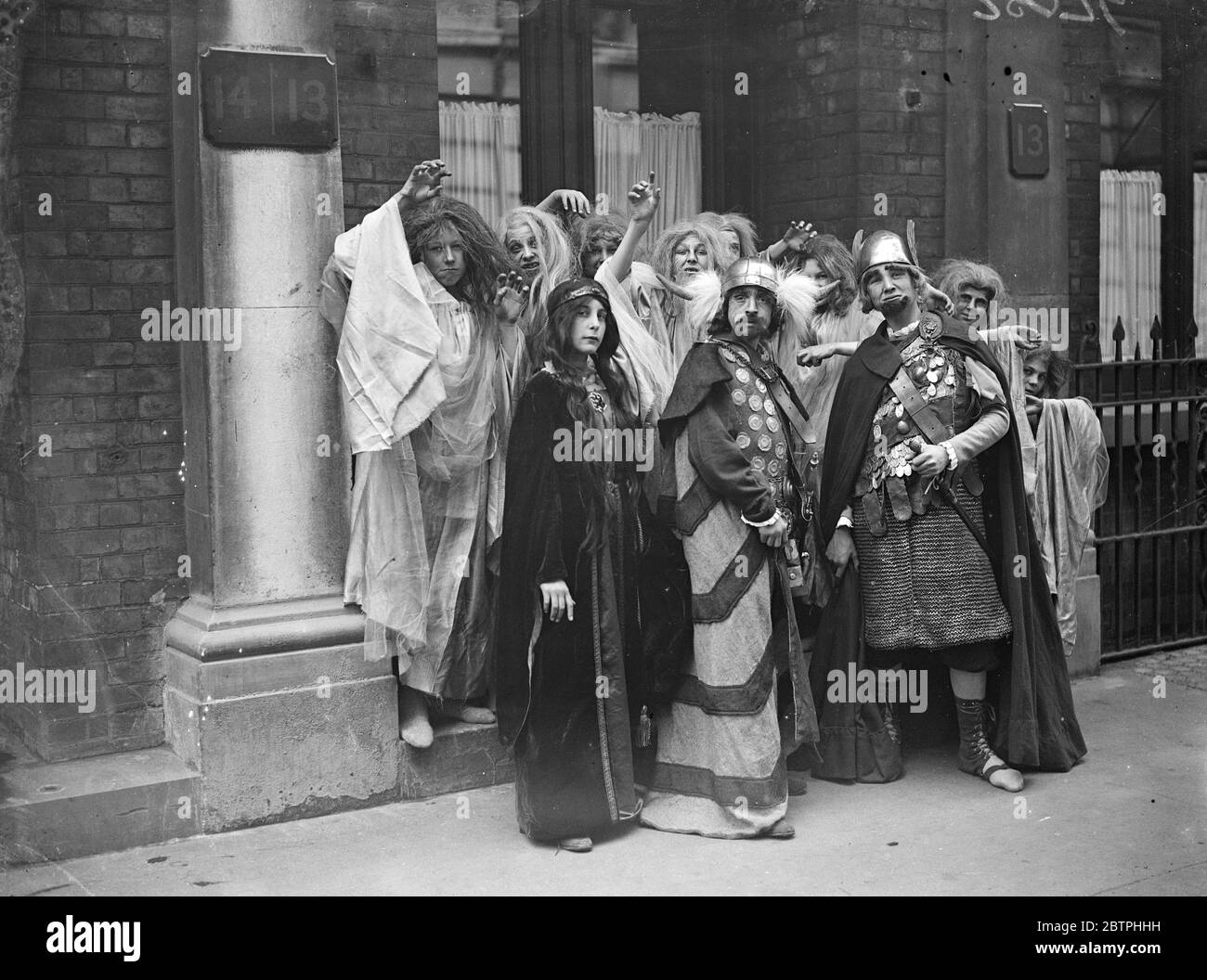 Fortescue House Dramatic Society . 5 September 1932 Stock Photo - Alamy