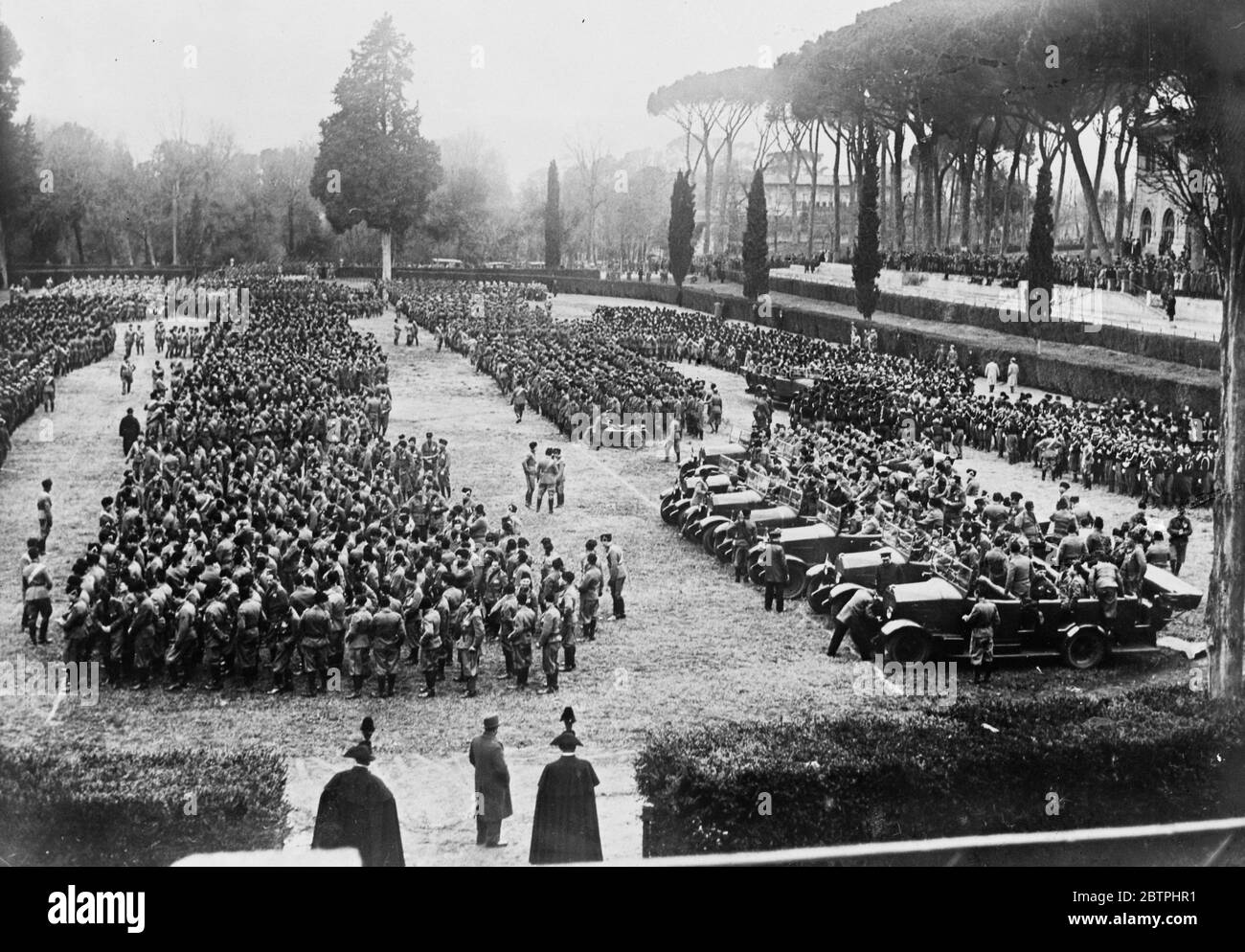 Thousands at fascist celebrations . Thousands attend the anniversary ...