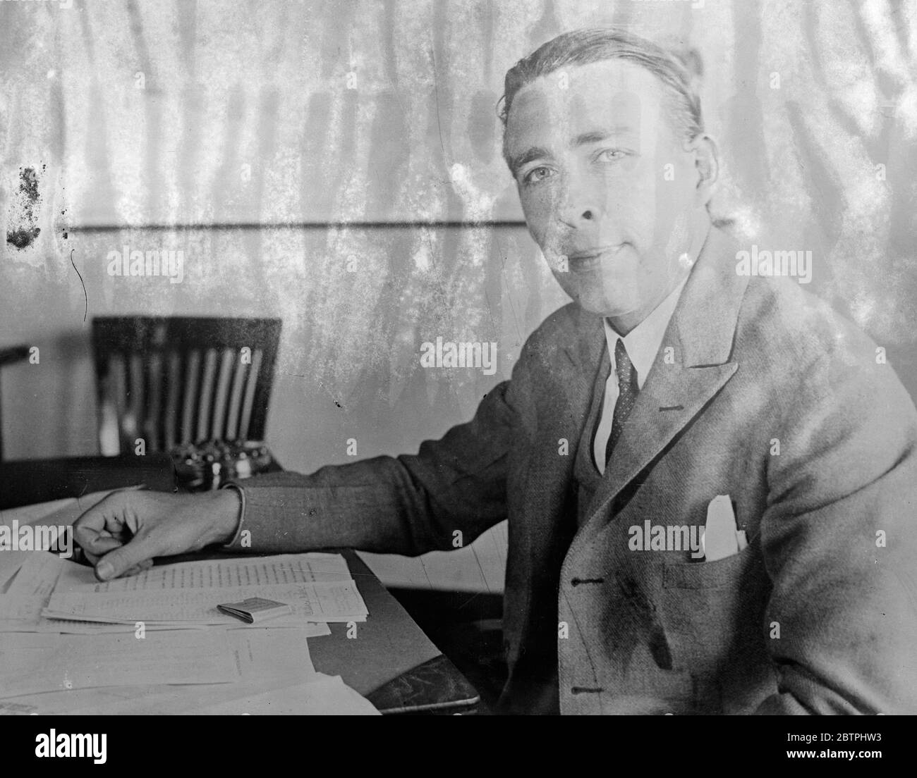 American economist Adolf Berle June 1933 Stock Photo - Alamy