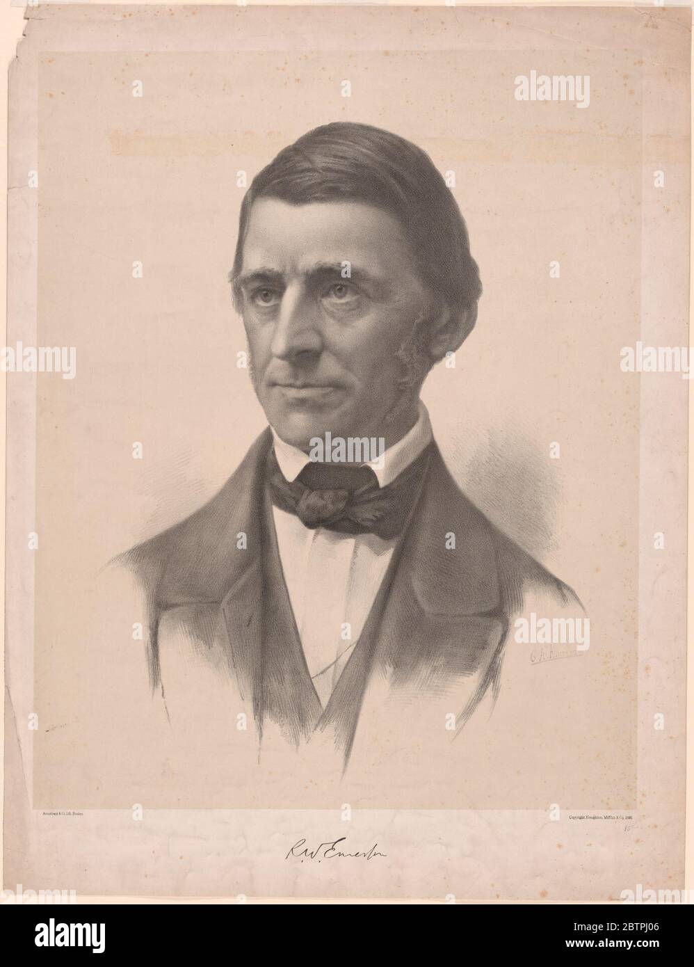 Ralph waldo emerson nature hi-res stock photography and images - Alamy