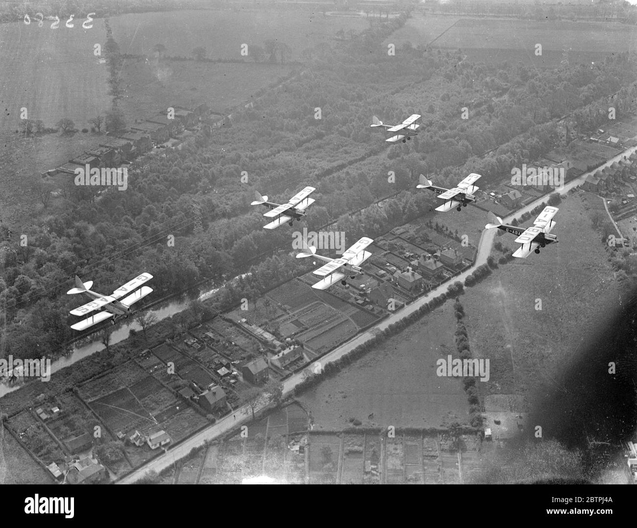 Brooklands school of flying . September 1933 30s, 30's, 1930s, 1930's ...