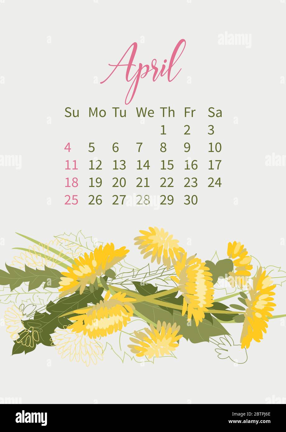 Spring blossom 2021 Stock Vector Images - Alamy