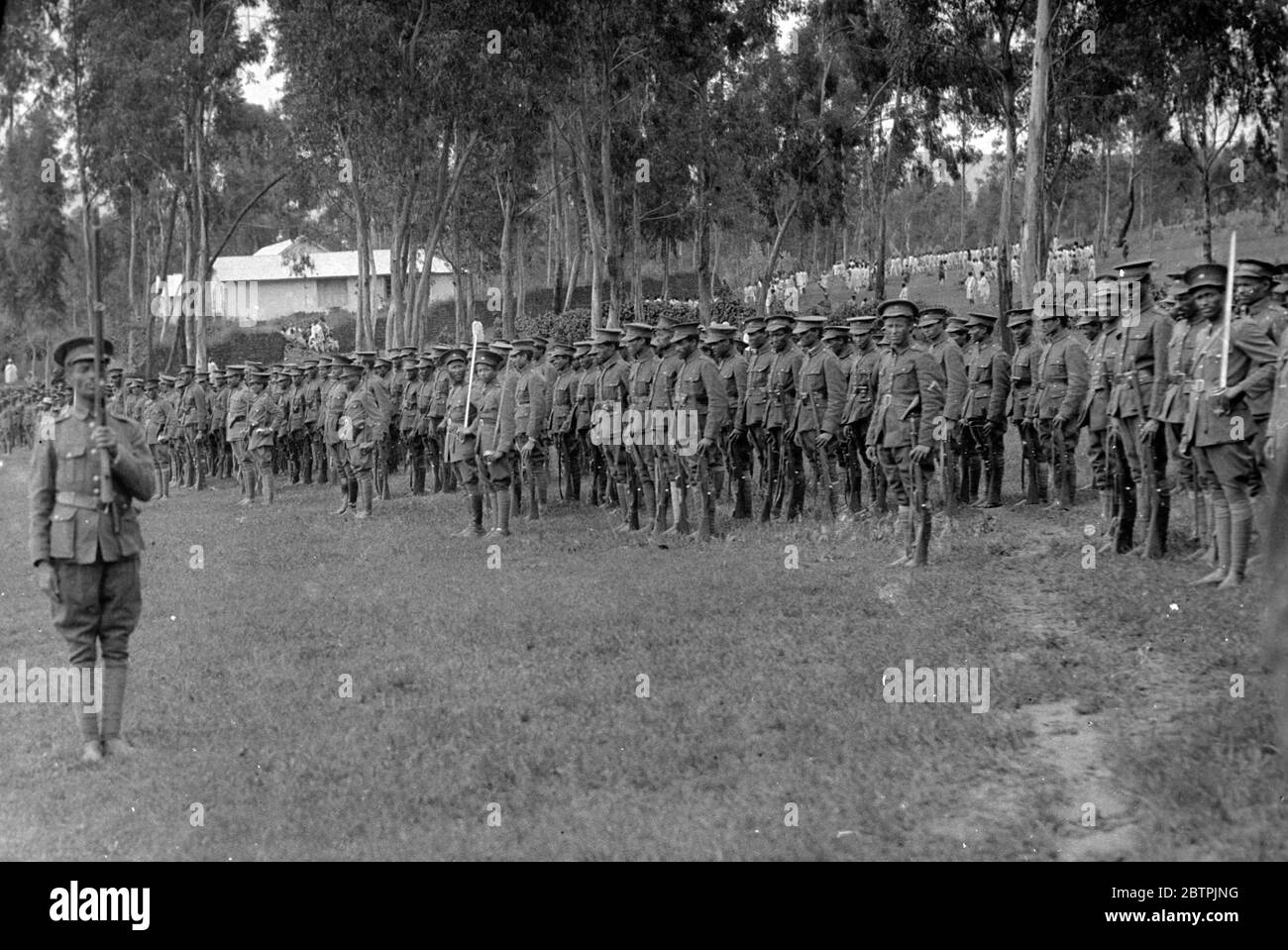 Abyssinian troops . 1935 Stock Photo - Alamy
