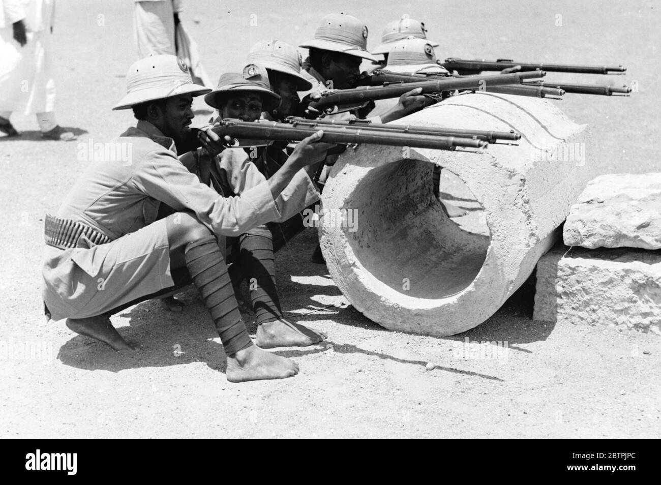 Soldiers of the abyssinian army hi-res stock photography and images - Alamy