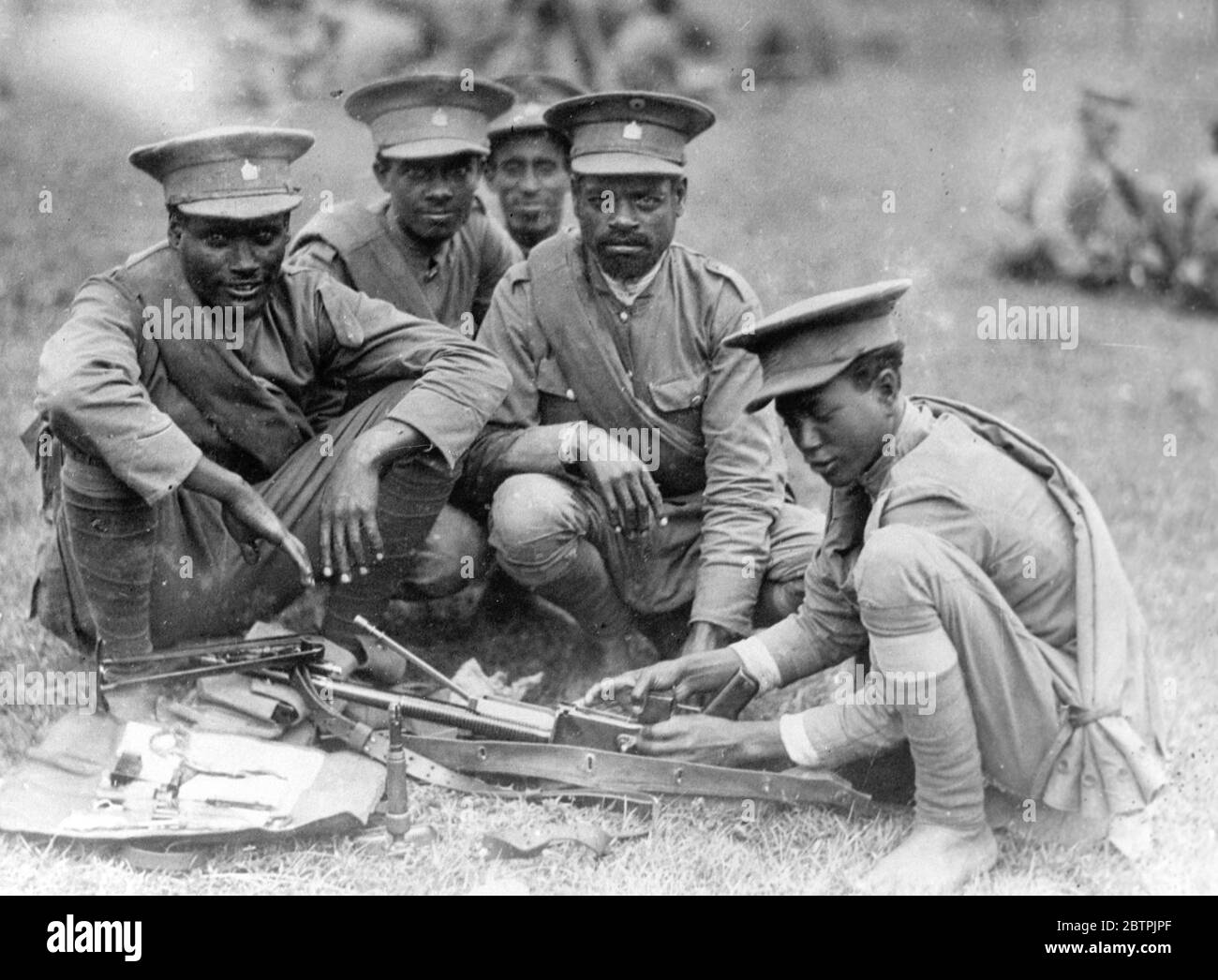 Abyssinian troops . 1935 Stock Photo - Alamy