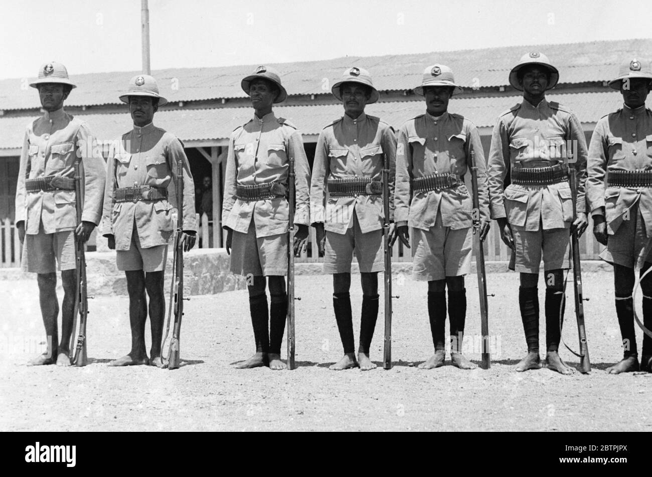 Soldiers of the abyssinian army hi-res stock photography and images - Alamy