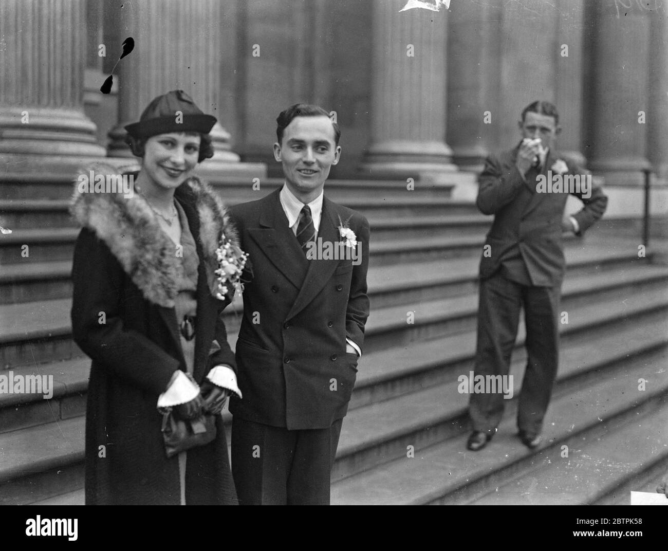 London girl weds actor . Miss Stella Buchet Agnes Love-Montgomerie ...