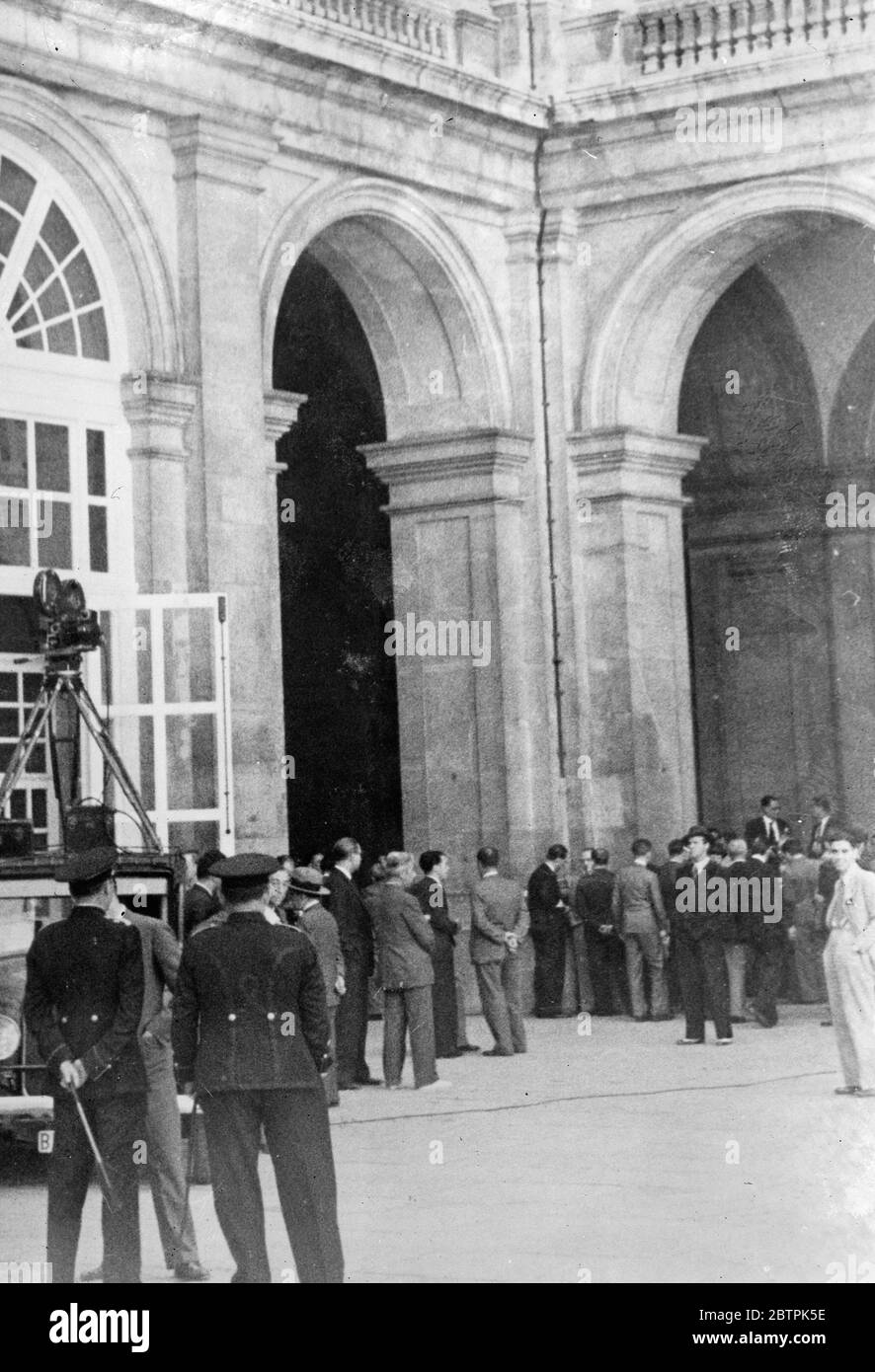 Spanish civil war . 7 October 1934 Stock Photo - Alamy