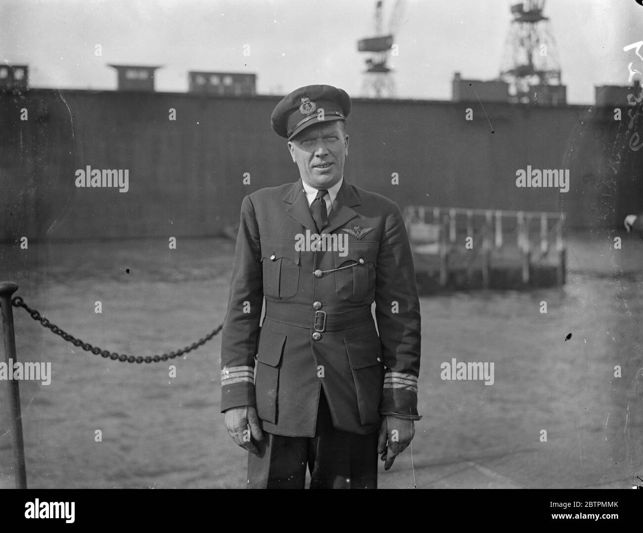 Carrying on tradition . Flying boat commander is brother of Atlantic ...