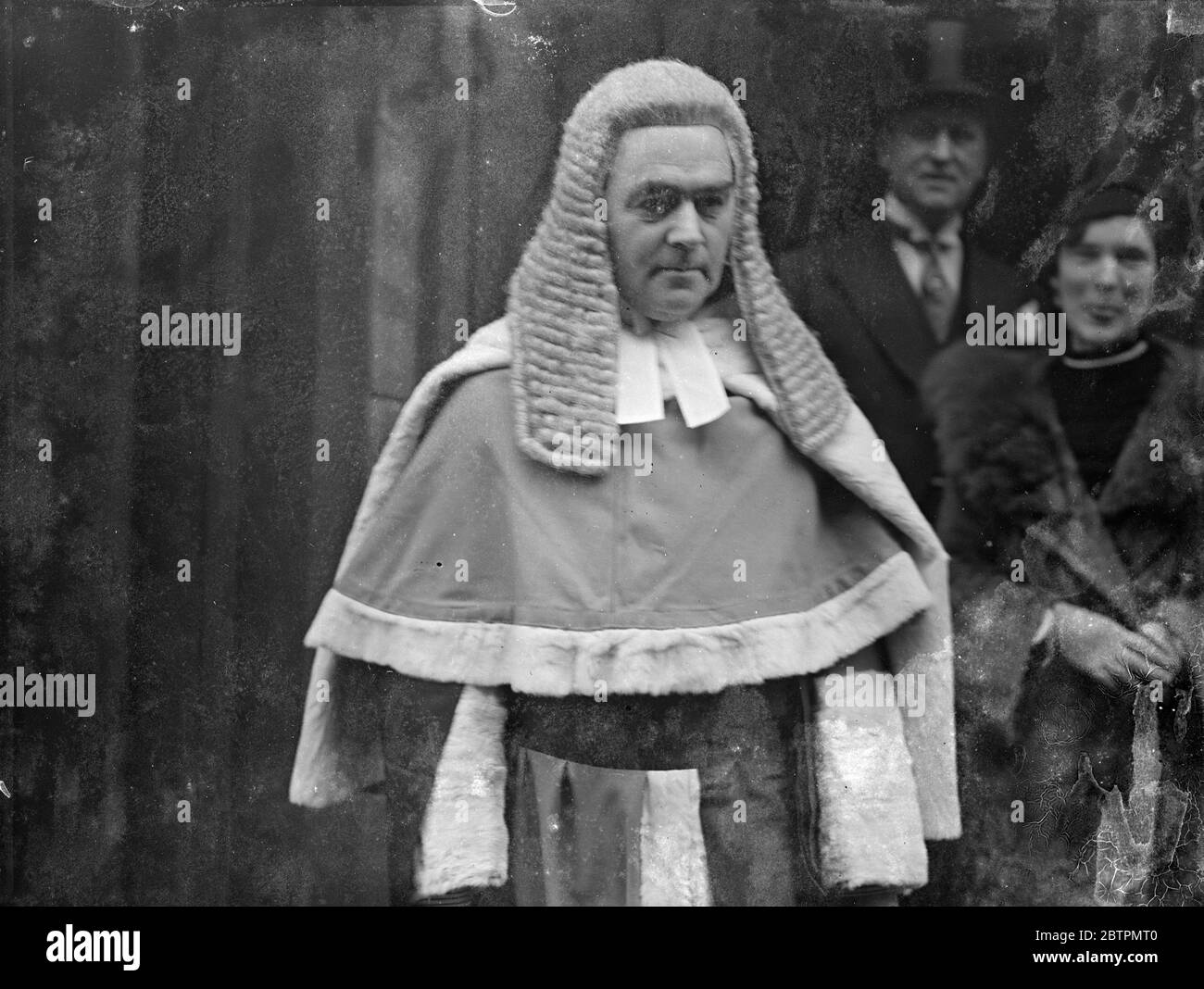New judge sworn in. Mr Gavin Turnbull Simonds [future 1st Viscount ...
