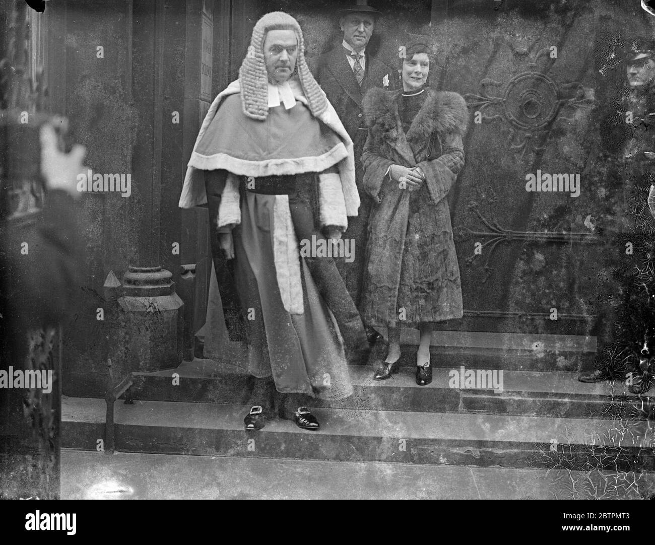 New judge sworn in. Mr Gavin Turnbull Simonds [future 1st Viscount ...