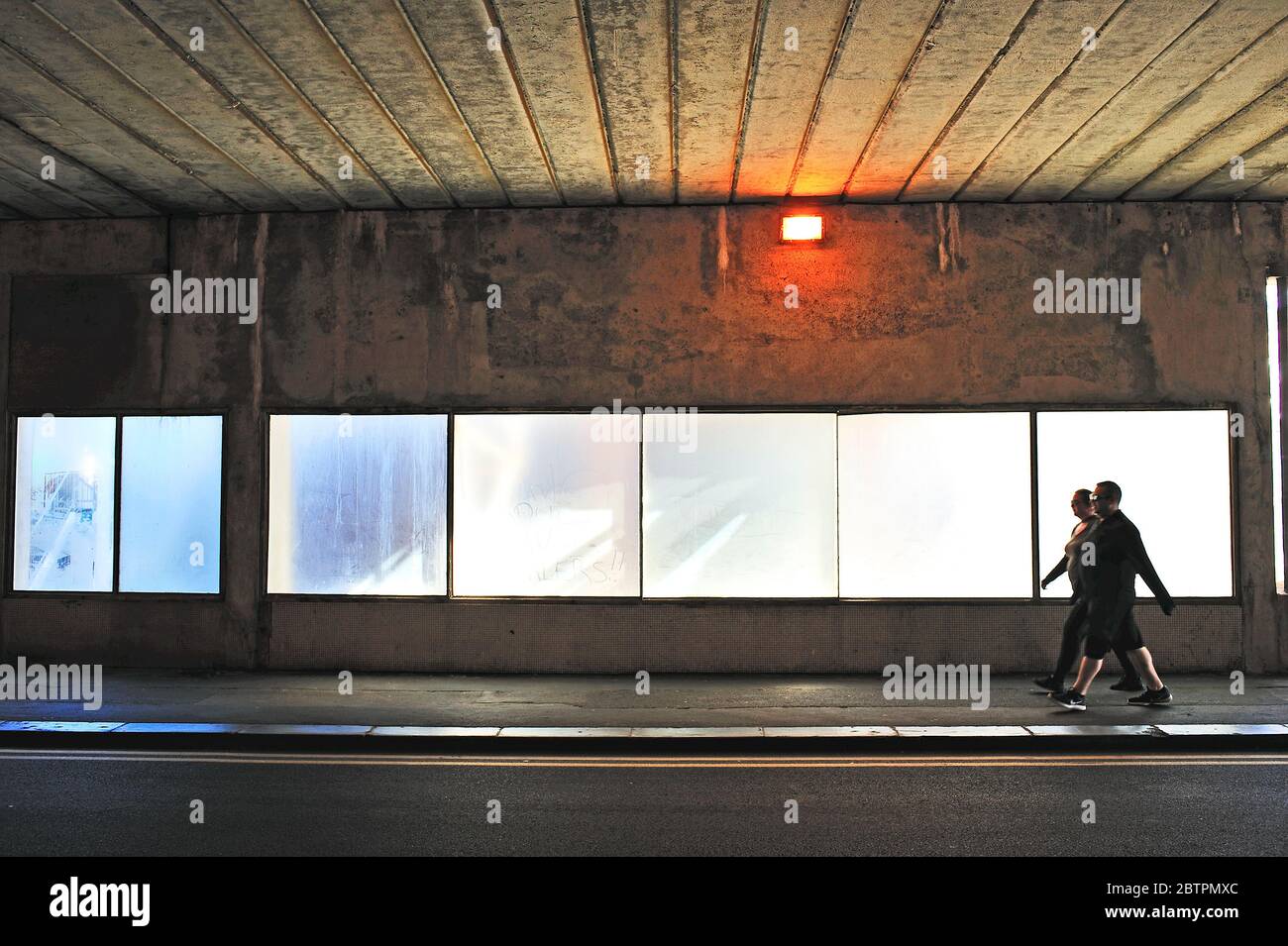Poorly lit tunnel hi-res stock photography and images - Alamy
