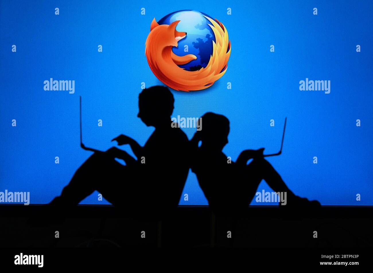 NEW YORK, USA, 25. MAY 2020: Mozilla Firefox web browser Children ...