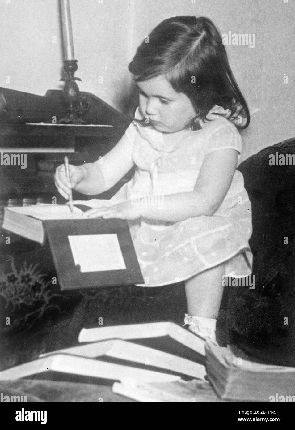 Mary Christine Dunn, child genius Stock Photo - Alamy