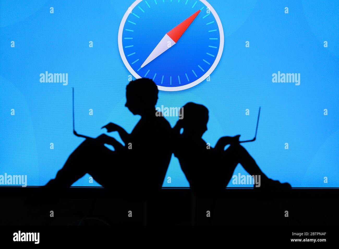 NEW YORK, USA, 25. MAY 2020: Safari graphical web browser developed by ...