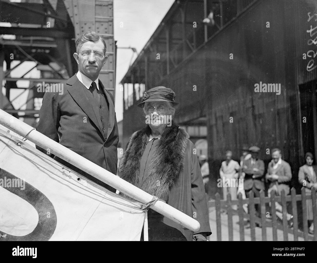 Woman bishop arrives from America. Bishop Alma White, founder of the ...