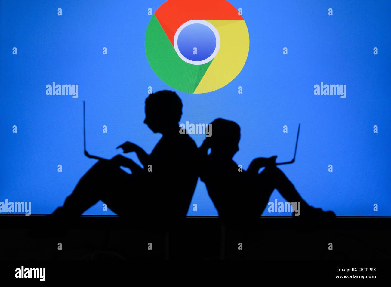 NEW YORK, USA, 25. MAY 2020: Google Chrome web browser developed by ...