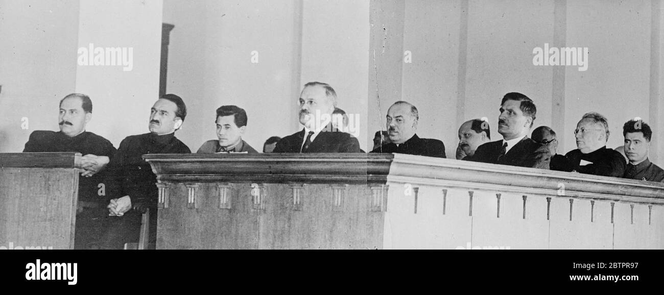 Commissar of foreign affairs Black and White Stock Photos & Images - Alamy