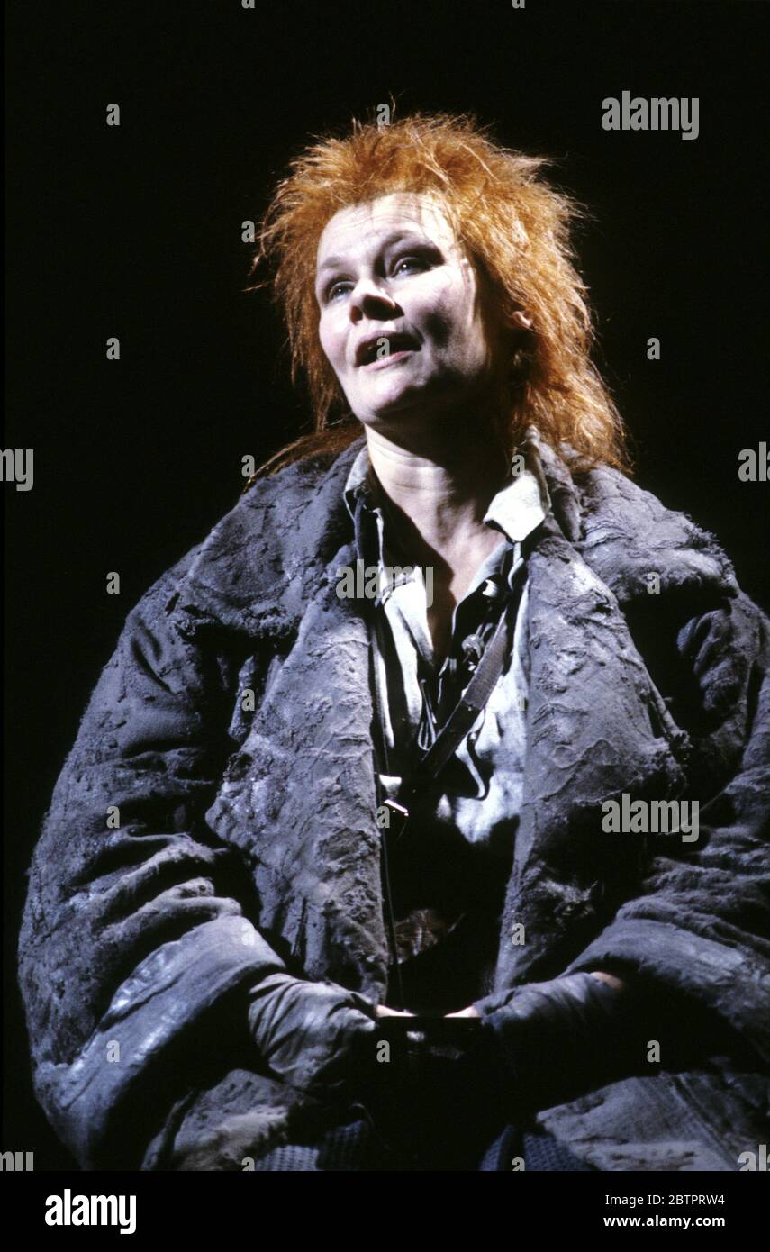 Judi Dench (Mother Courage) in MOTHER COURAGE by Bertolt Brecht at the ...