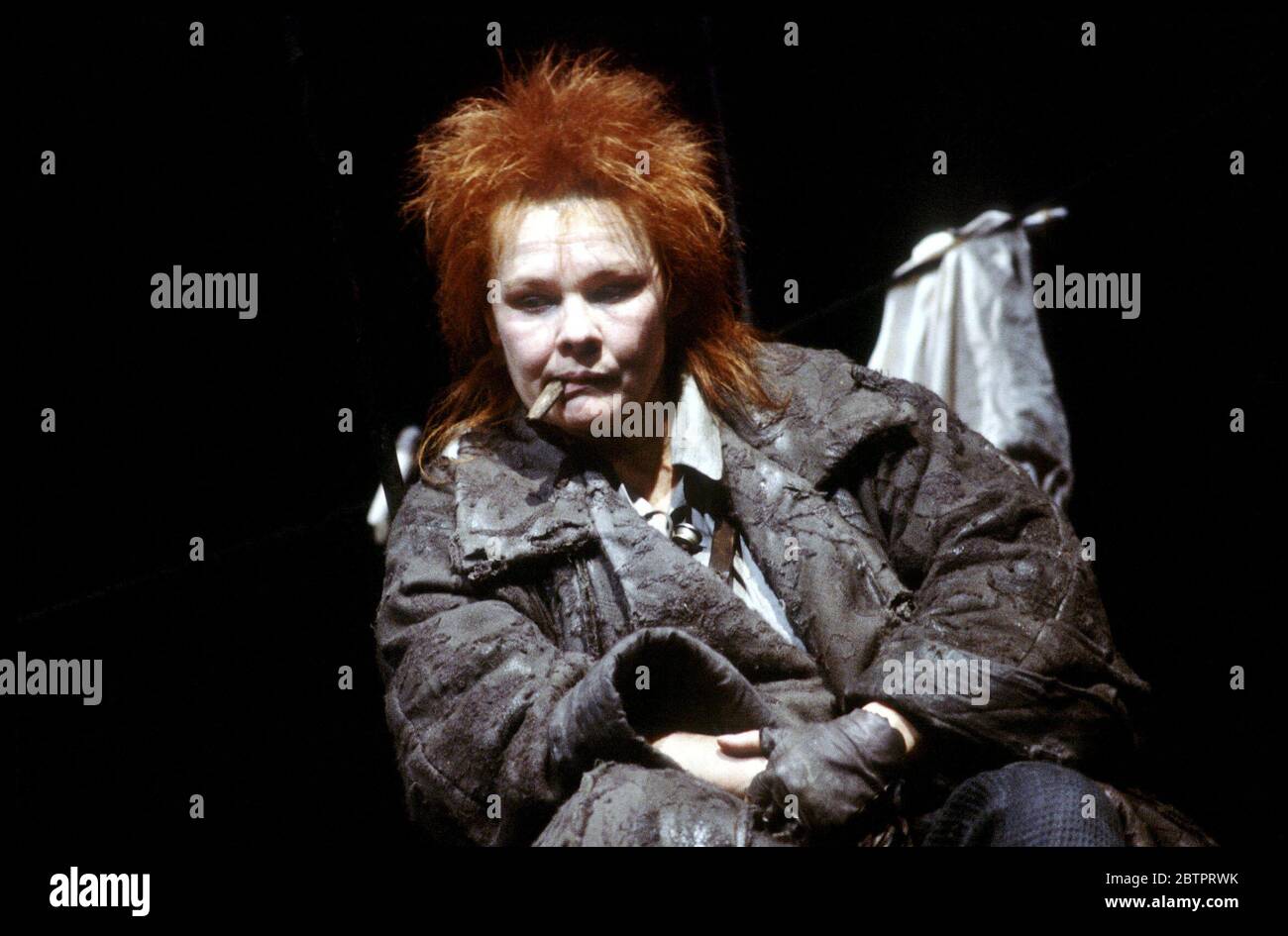 Judi Dench (Mother Courage) in MOTHER COURAGE by Bertolt Brecht at the ...