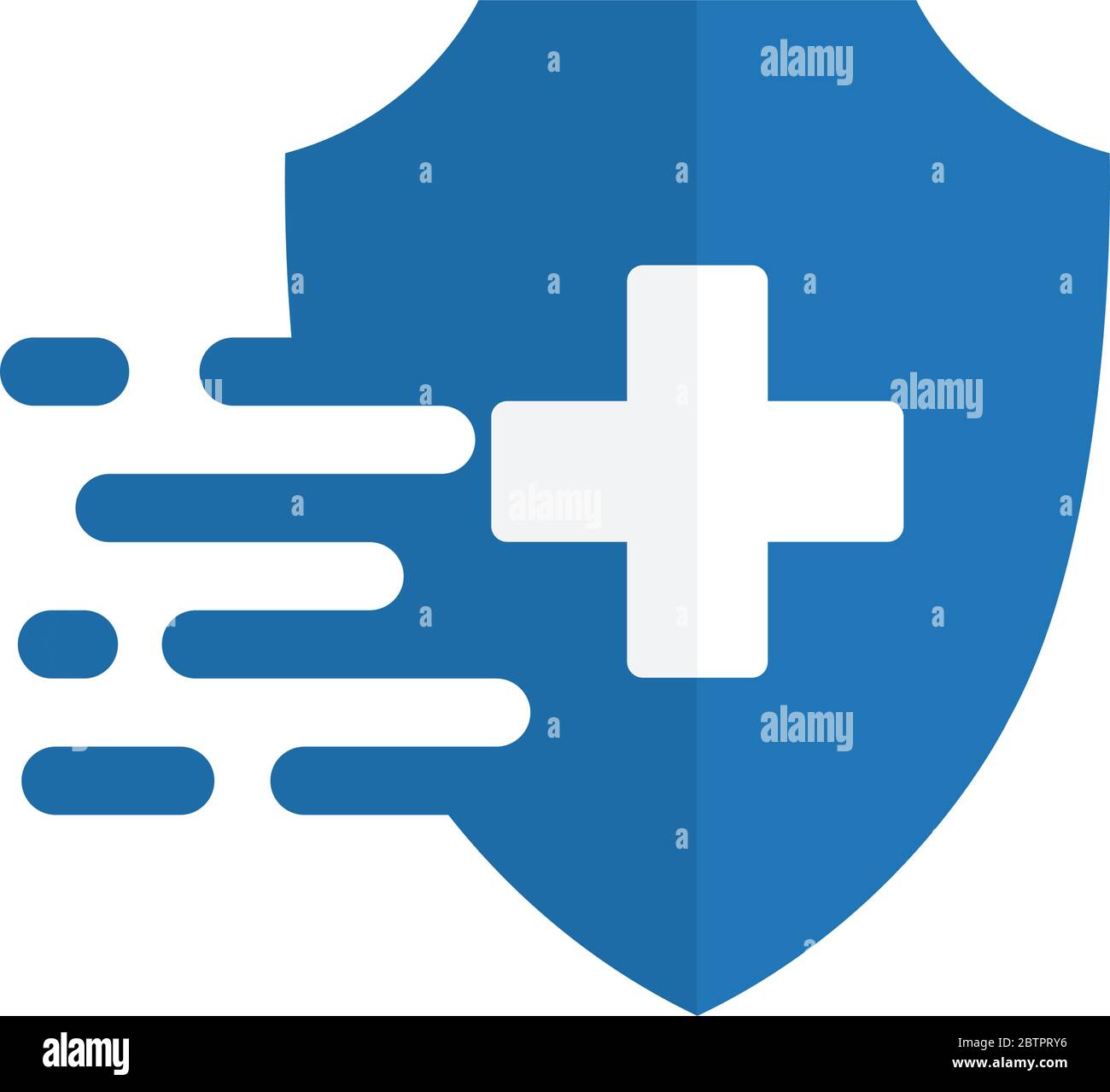 fast Medical shield icon. Medical protection sign Stock Vector Image ...