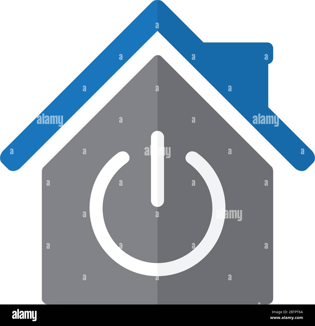 Energy smart home line Stock Vector Images - Alamy