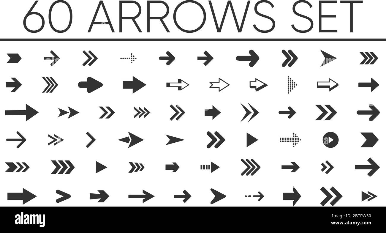 Single Arrow Icons