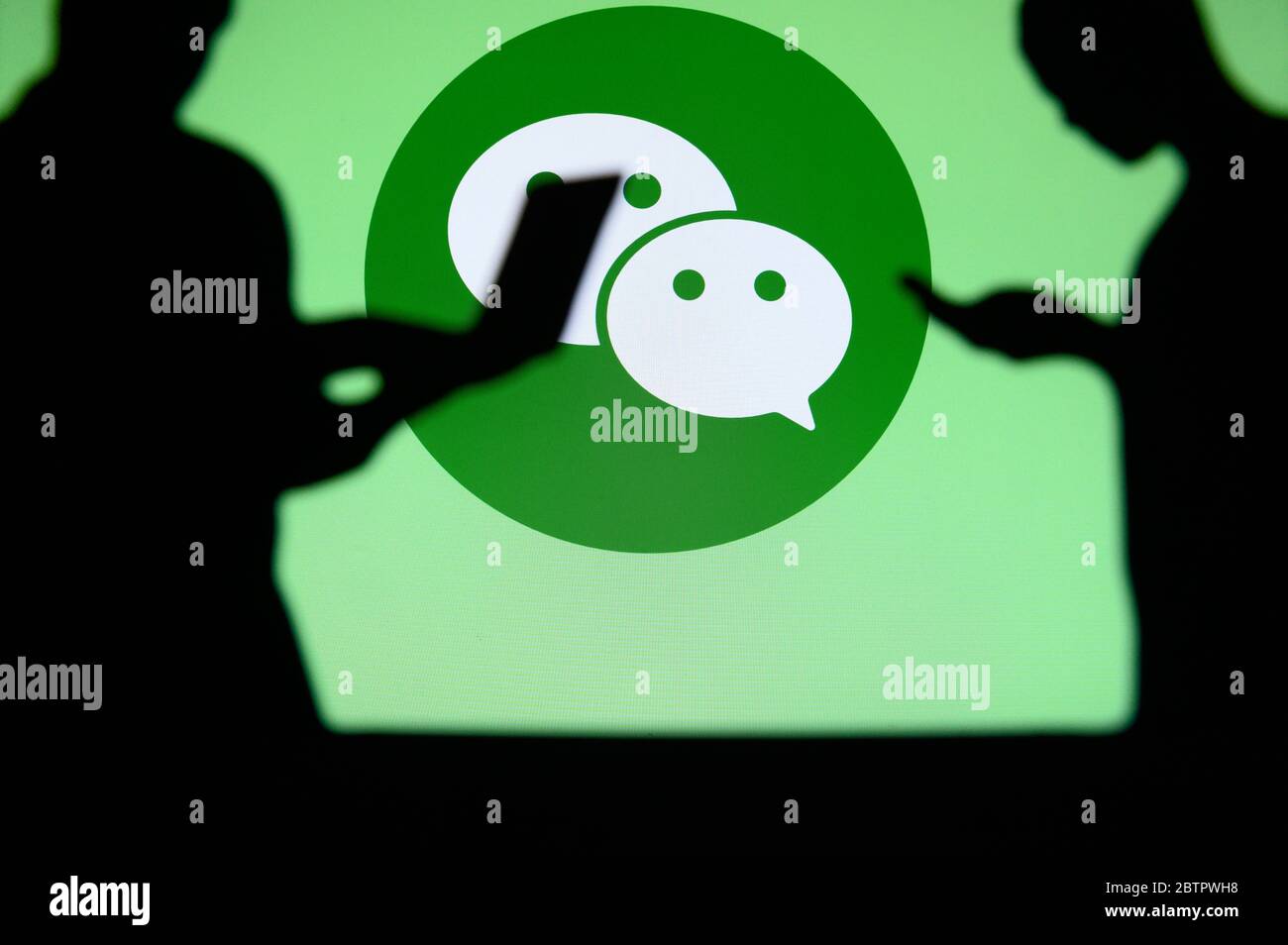 Wechat hong kong hi-res stock photography and images - Alamy