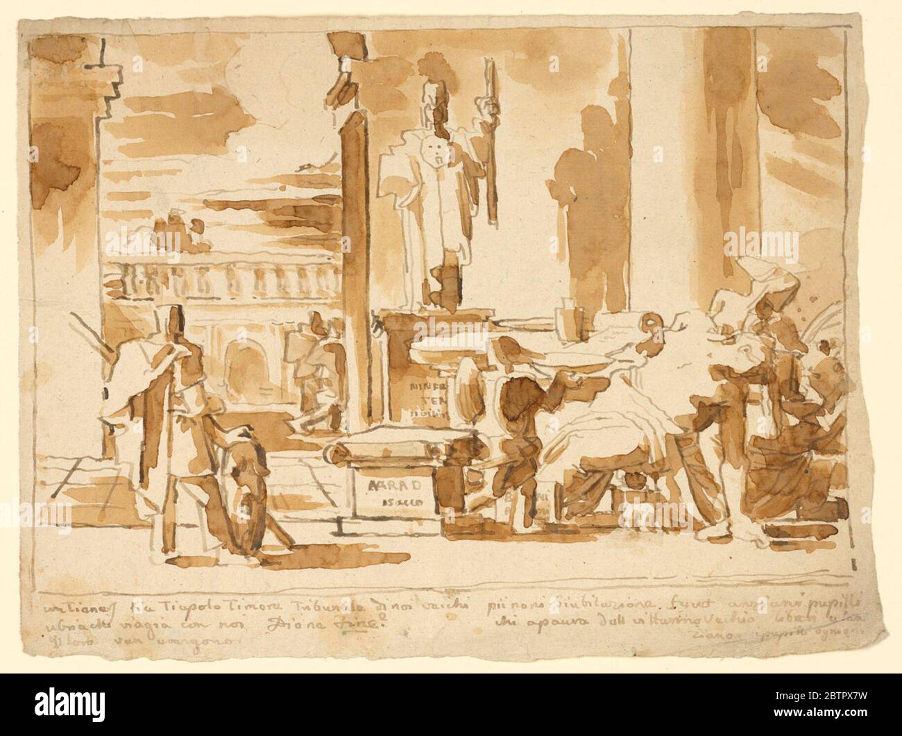 Scene in a Temple Dedicated to Athena. Research in ProgressAt the ...