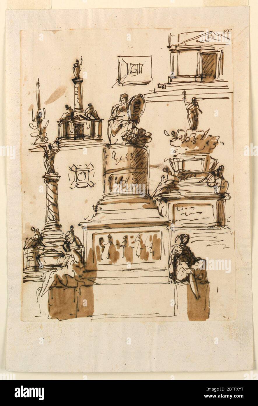 Sepulchral monuments. Research in ProgressThe main design represents ...