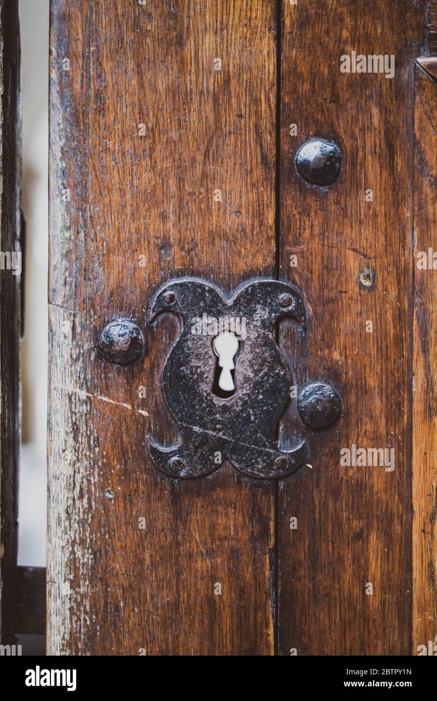 Vintage keyhole hi-res stock photography and images - Alamy