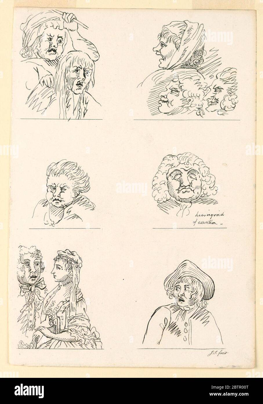 Sketches From Pen and Ink Drawings. Research in ProgressSix drawings of ...