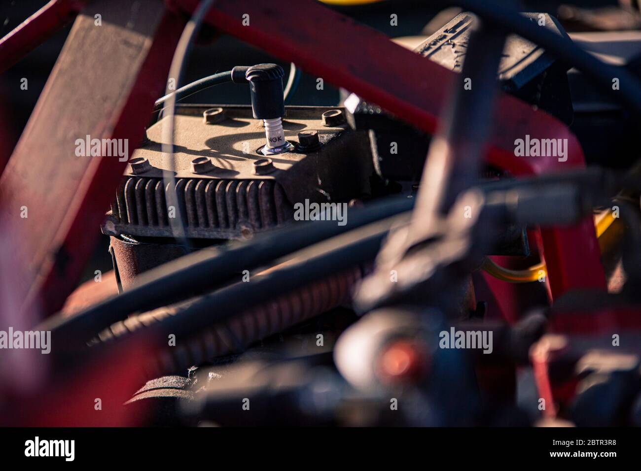 Old internal combustion engine Stock Photo - Alamy