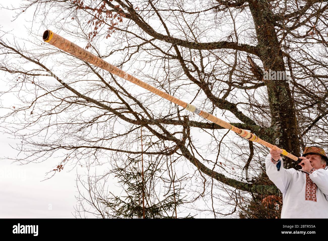 Trembita hi-res stock photography and images - Alamy