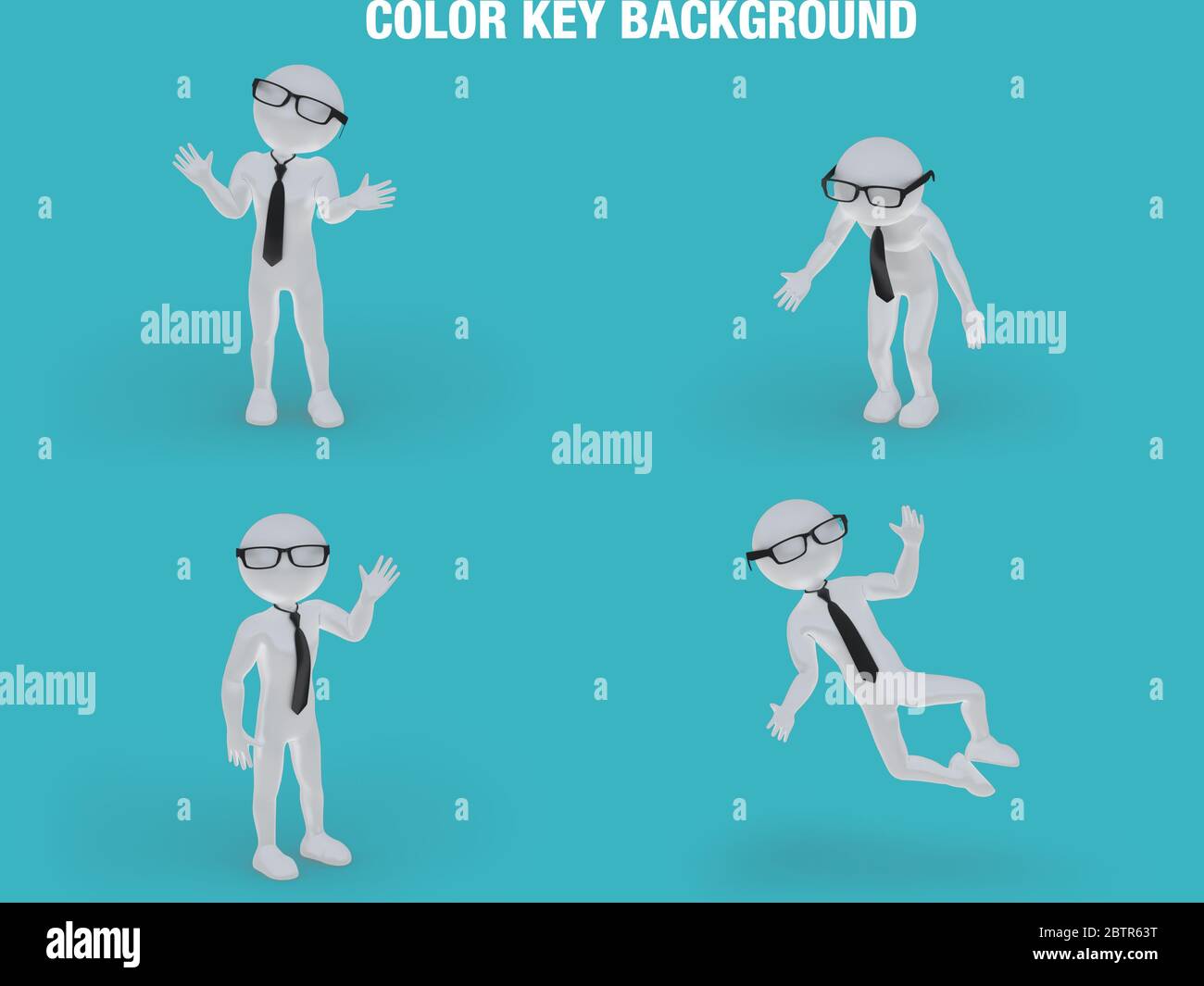 Stick figure business man hi-res stock photography and images - Alamy