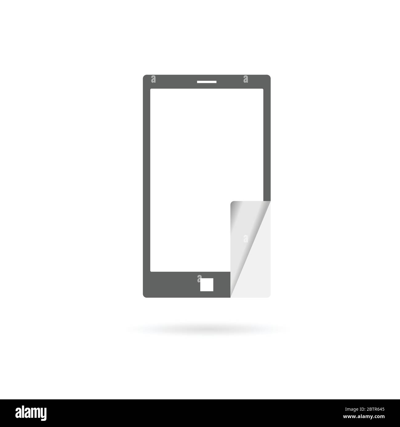 mobile phone vector illustration Stock Vector Image & Art - Alamy