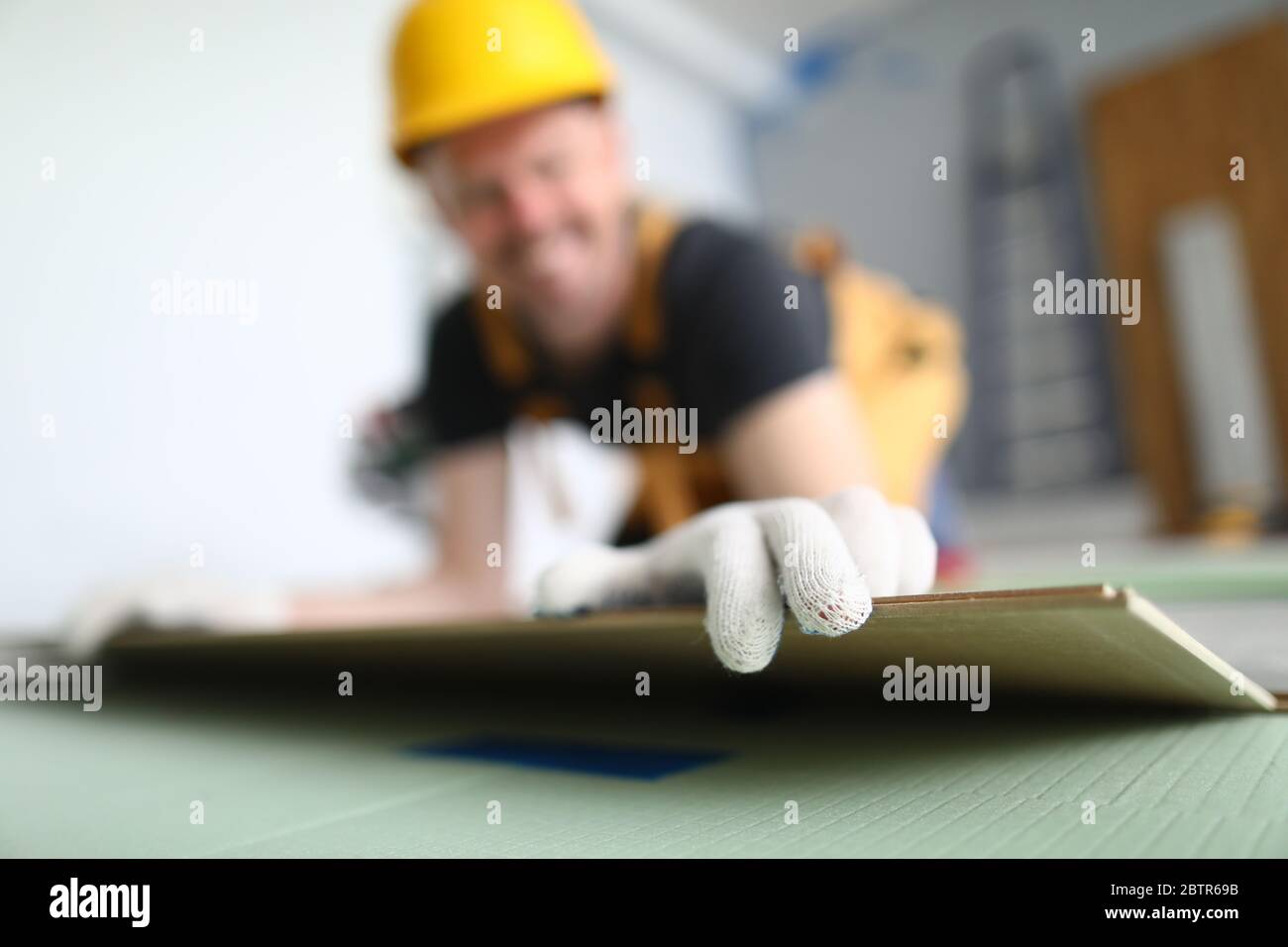 Happy foreman hi-res stock photography and images - Alamy