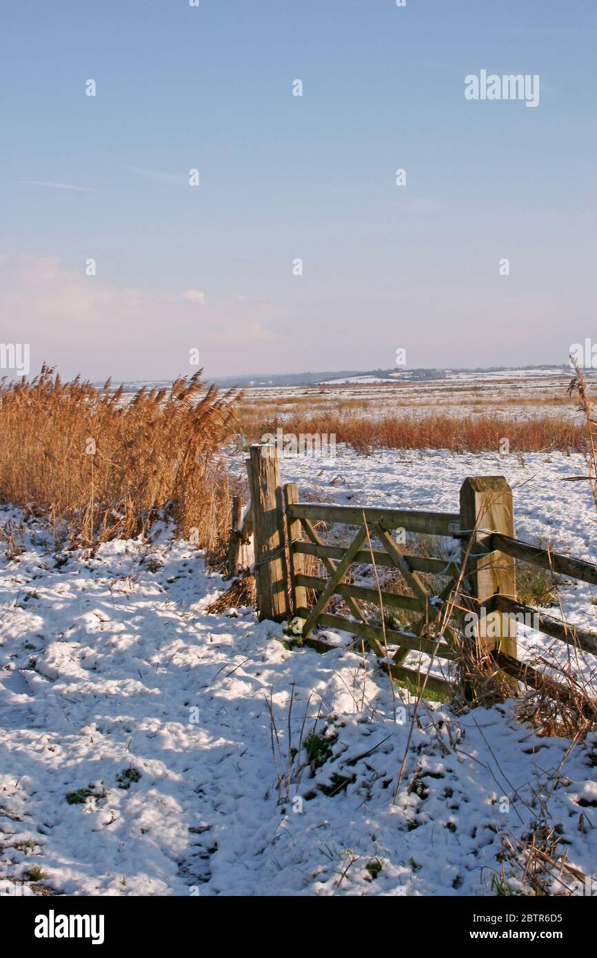 Rural snow scenes hi-res stock photography and images - Alamy