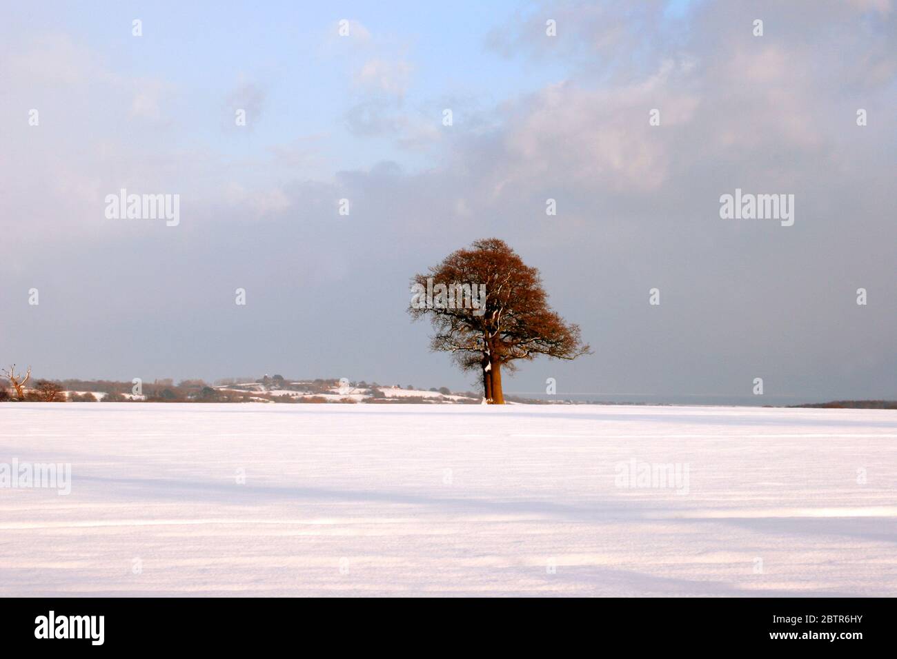 Rural snow scenes hi-res stock photography and images - Alamy