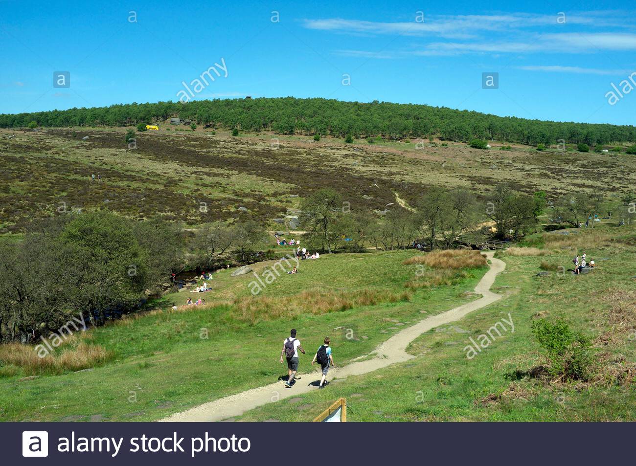 Longshaw Estate Derbyshire Peak High Resolution Stock Photography and ...