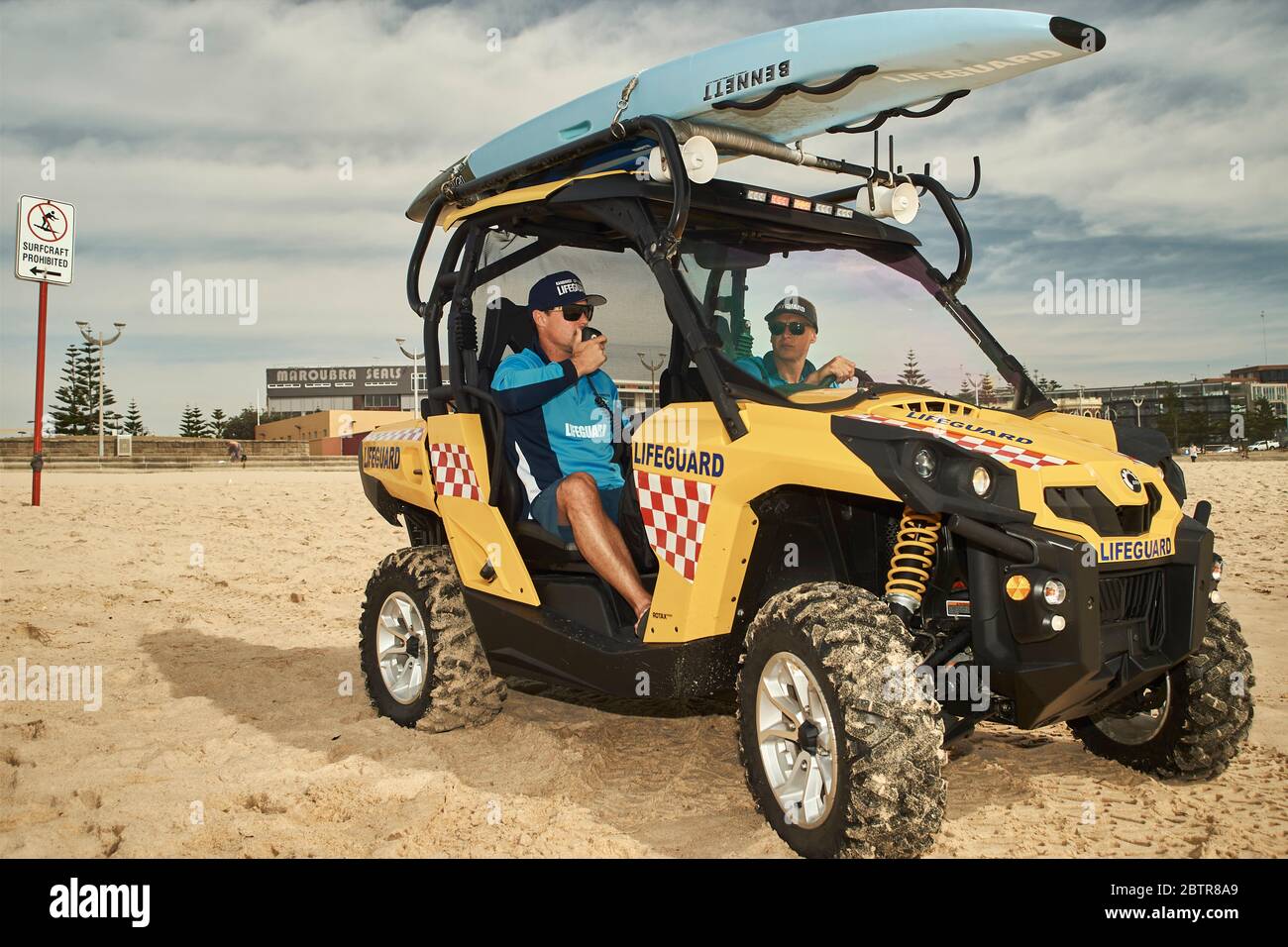Lifeguard truck hi-res stock photography and images - Alamy