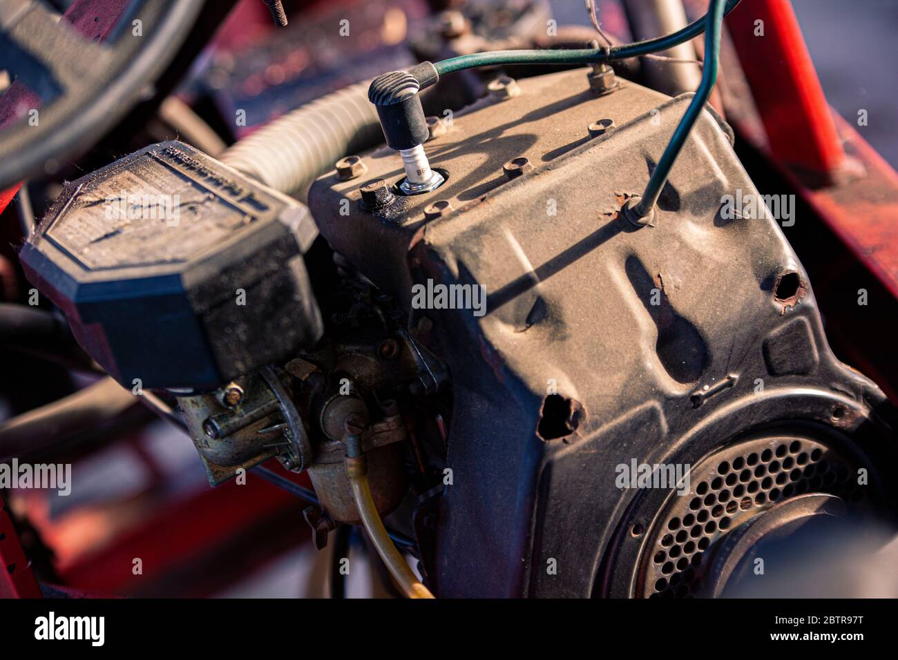 Old internal combustion engine 5 Stock Photo - Alamy